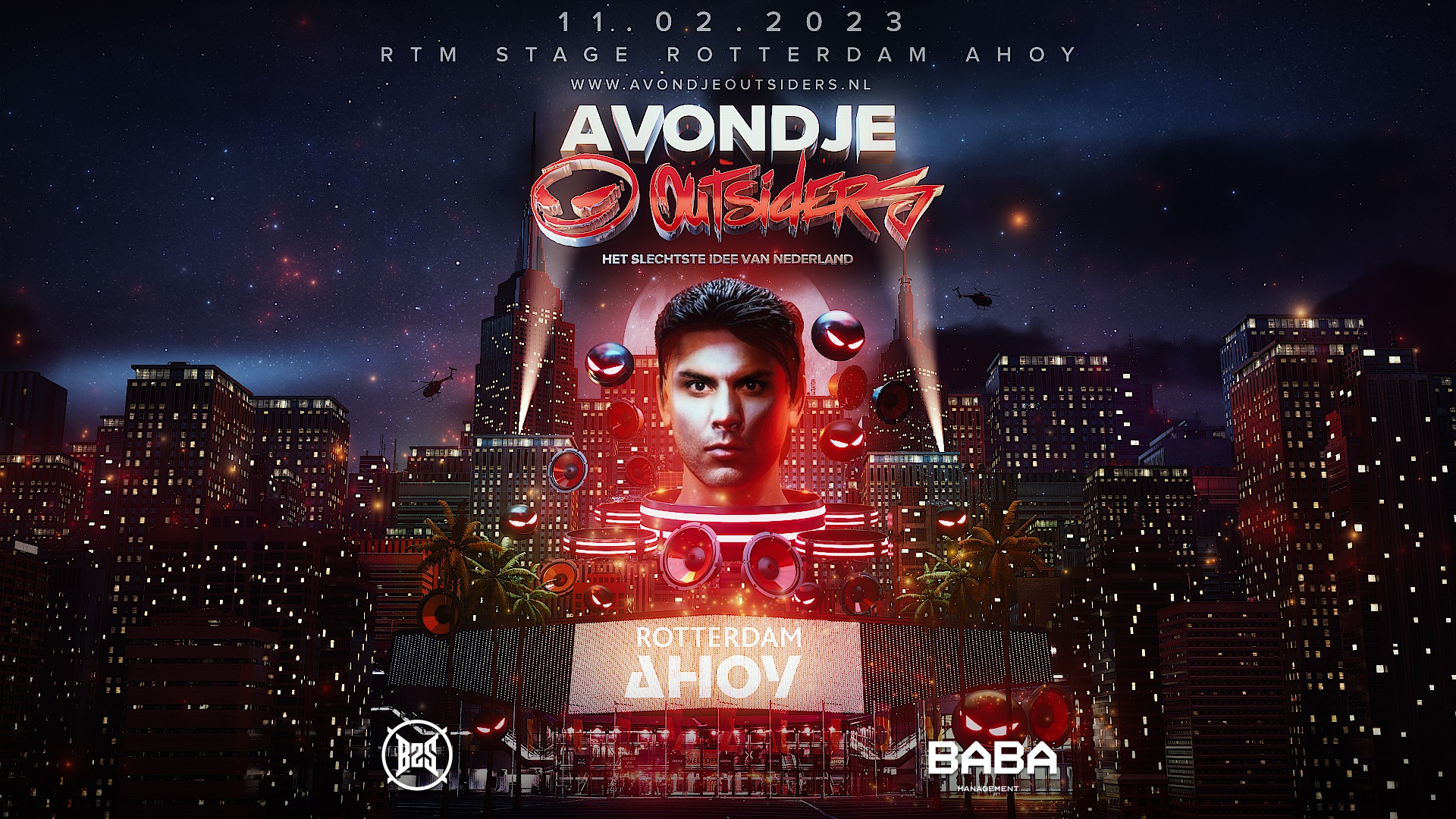 Avondje Outsiders - 11 februari 2023 - Ahoy Exclusive
