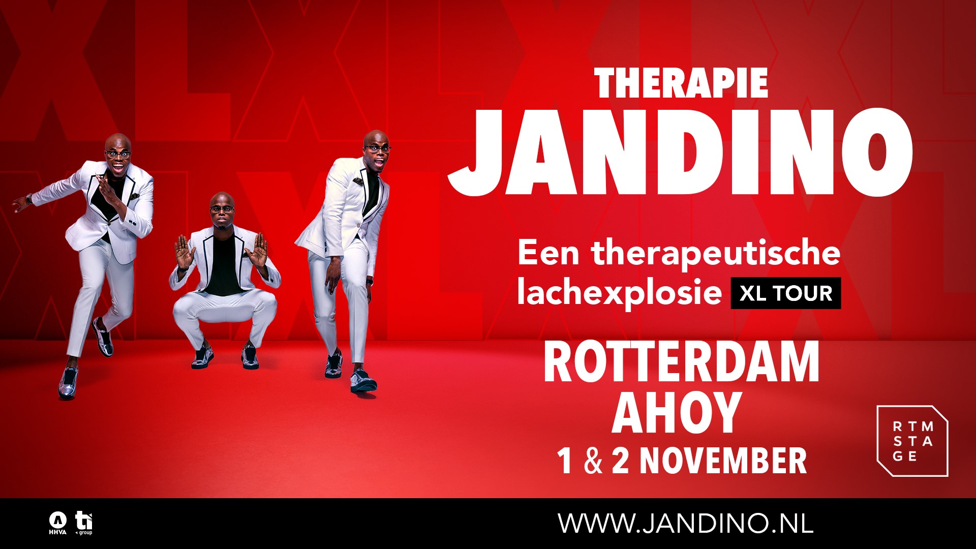 JANDINO - Therapie (XL Show) - 1 & 2 november 2024 - Rotterdam Ahoy